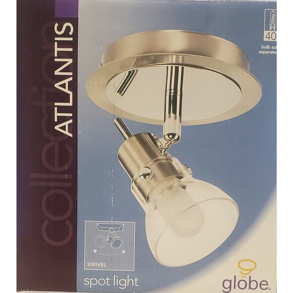 Globe | Accents | Ceiling Spot Light Multidirectional Recessed Mirrored ...